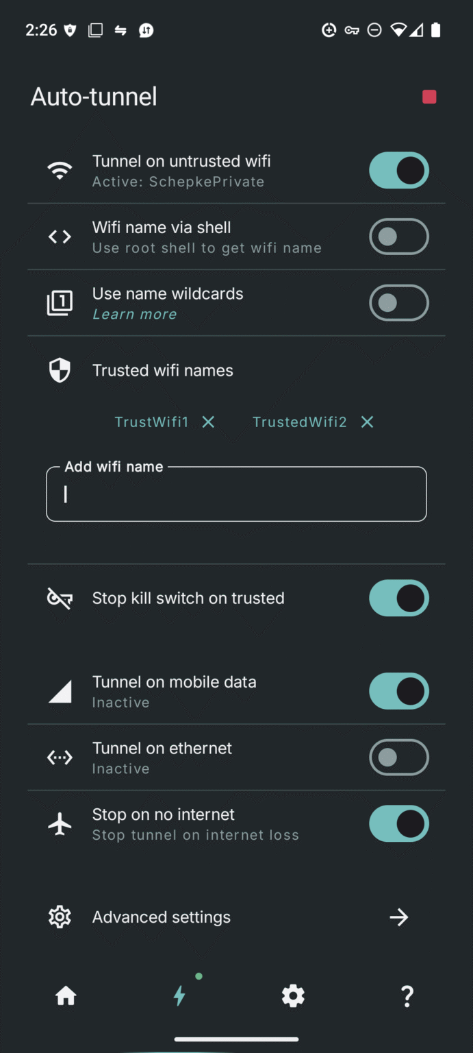 WG Tunnel (f-droid version) 3.9.5 APK Download by Zane Schepke - APKMirror