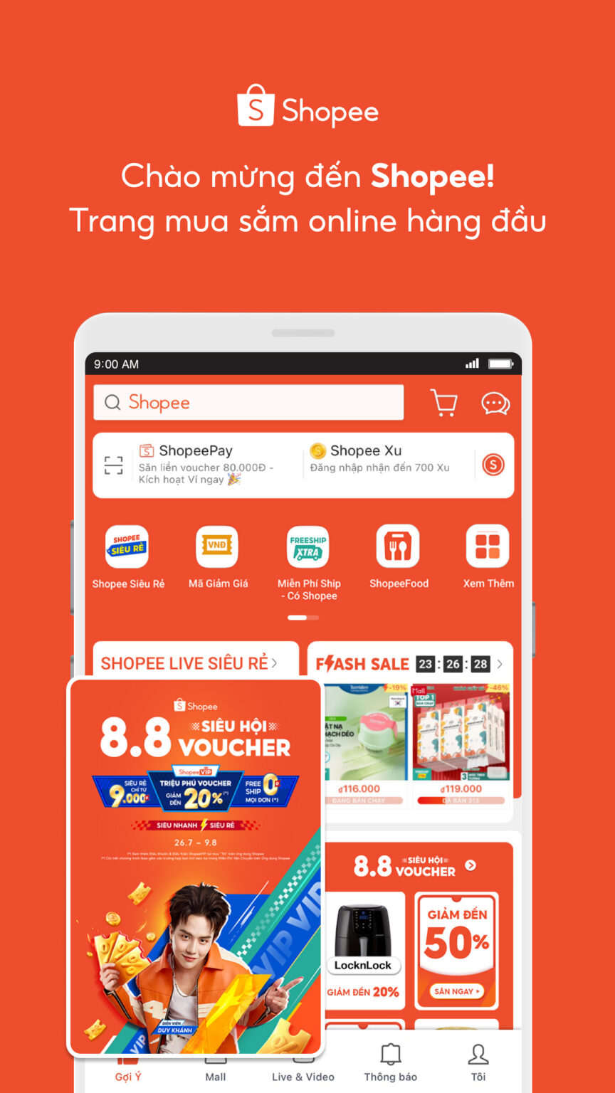 8.8 Siêu Hội Voucher 3.56.28 APK Download by Shopee - APKMirror