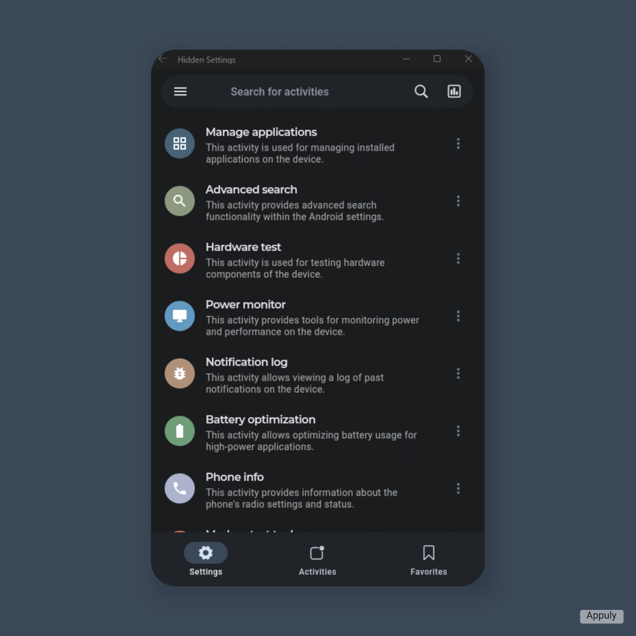 Hidden Settings 6.64 (120-640dpi) (Android 9.0+) APK Download by Yunus ...