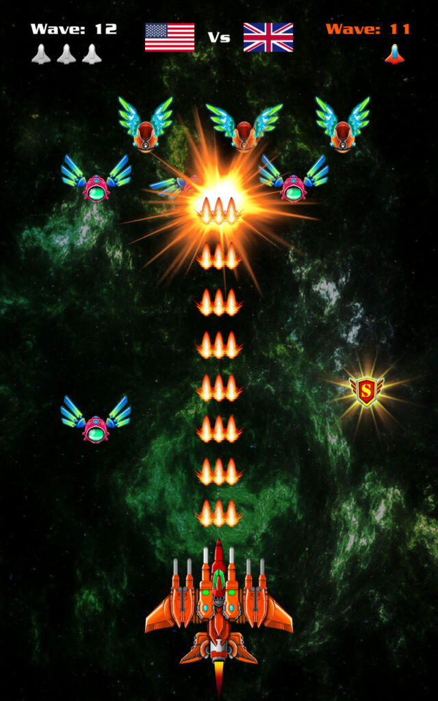 Galaxy Attack: Shooting Game 66.3 APK Download by 1SOFT - APKMirror