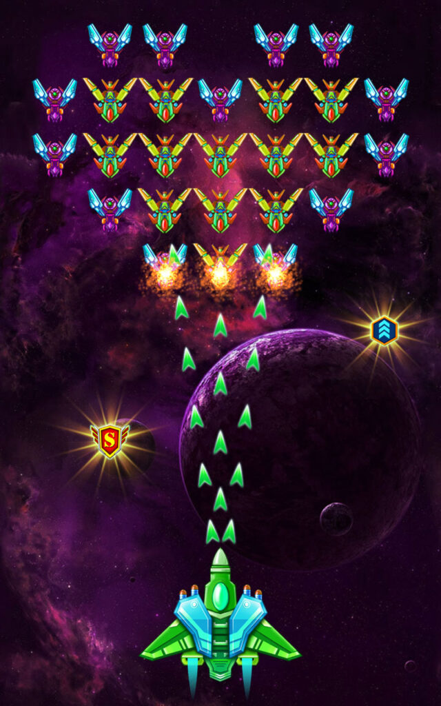 Galaxy Attack: Shooting Game 70.0 APK Download by 1SOFT - APKMirror