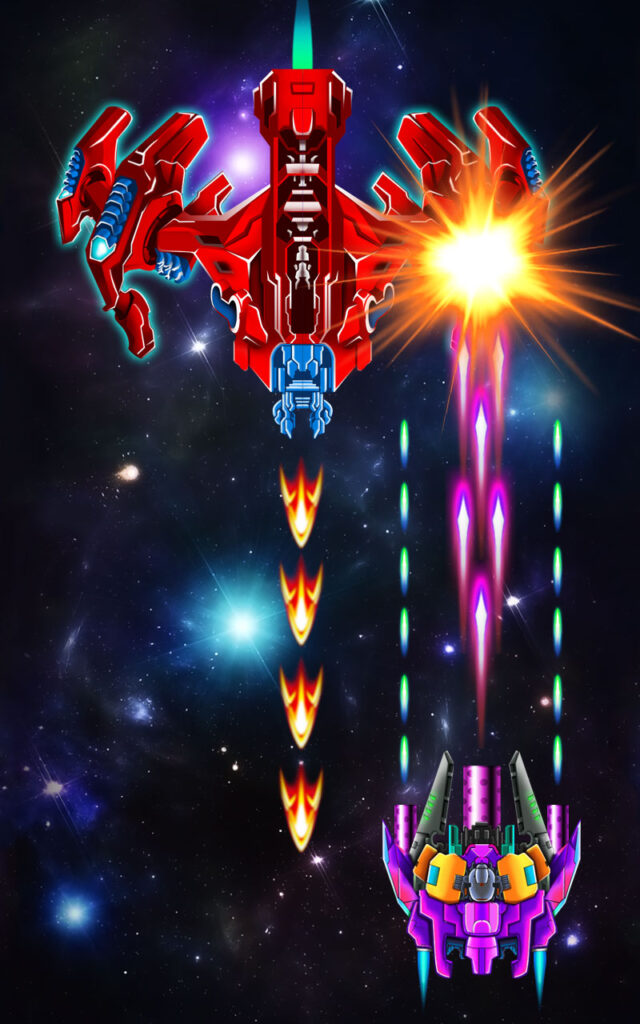 Galaxy Attack: Shooting Game 70.0 APK Download by 1SOFT - APKMirror