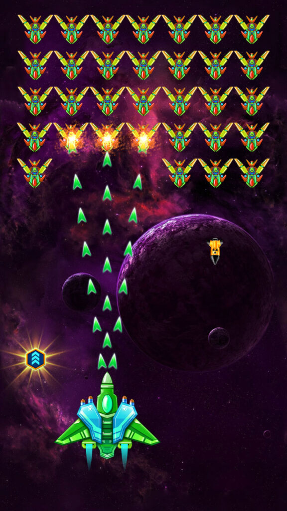 Galaxy Attack: Shooting Game 65.5 APK Download by 1SOFT - APKMirror