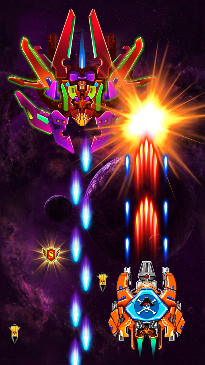 Galaxy Attack: Shooting Game 67.0 APK Download by 1SOFT - APKMirror
