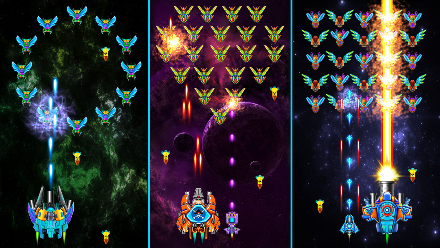 Galaxy Attack: Shooting Game 69.1 APK Download by 1SOFT - APKMirror