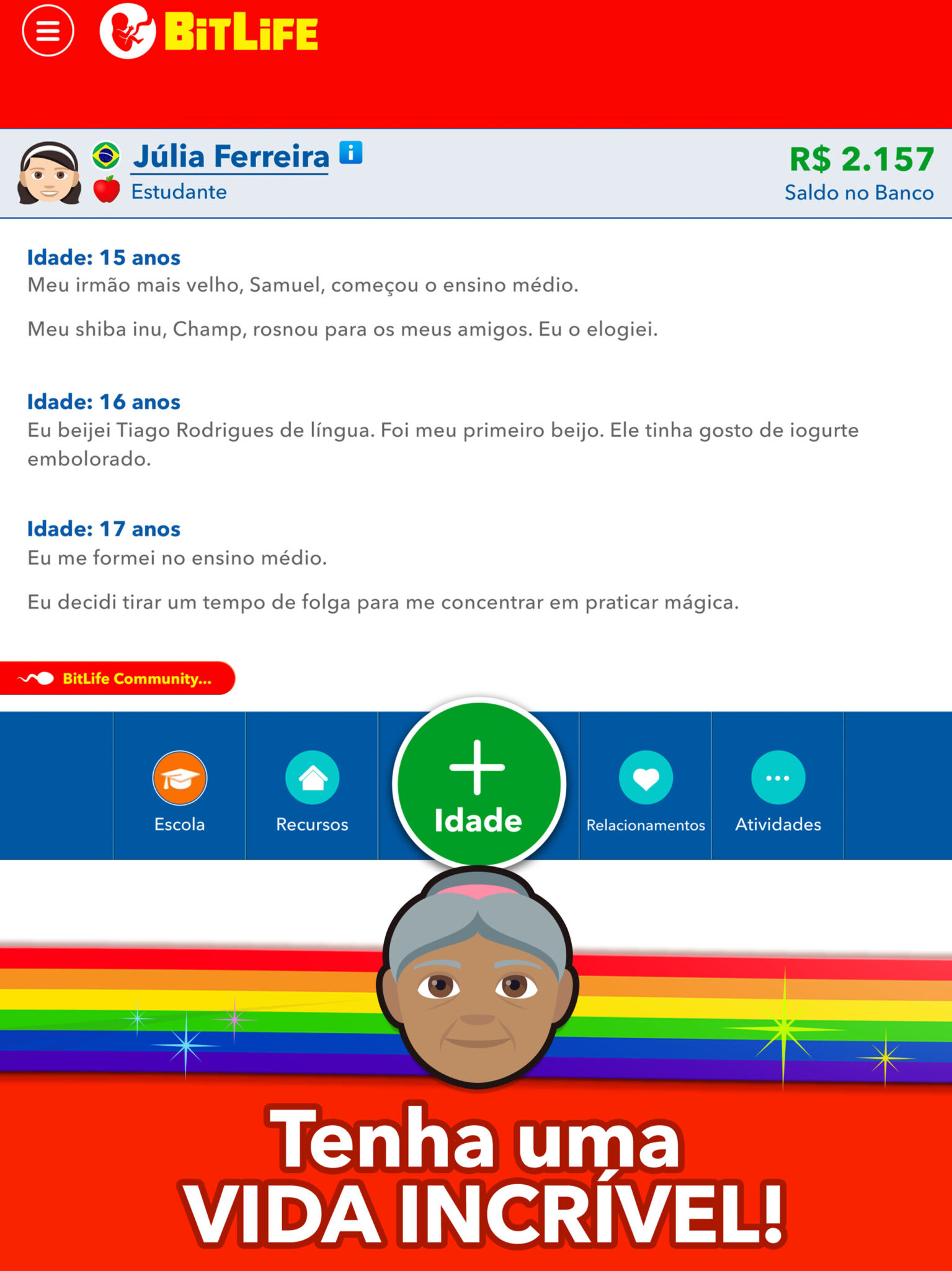 BitLife BR - Simulação de vida 1.18.18 APK Download by Goodgame Studios ...