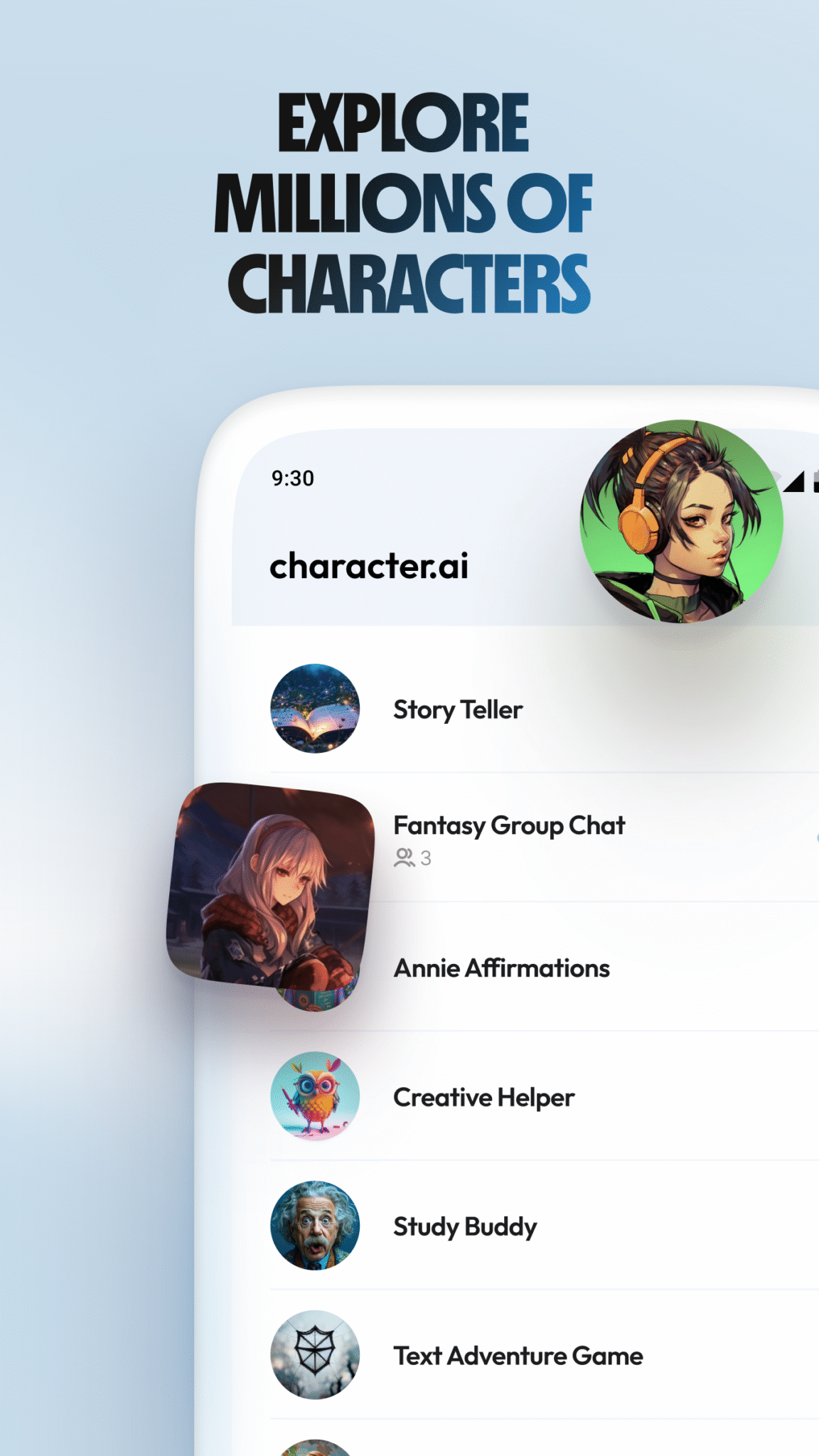 Character AI: Chat, Talk, Text 1.8.8 APK Download by Character.AI ...