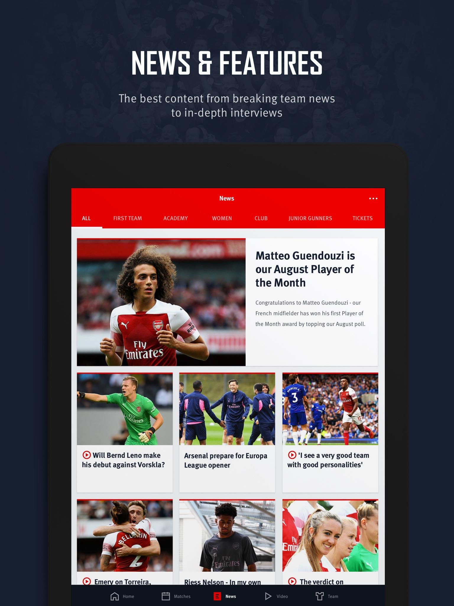 Download Arsenal Official App APKs for Android - APKMirror