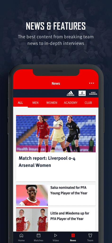 Download Arsenal Official App APKs for Android - APKMirror