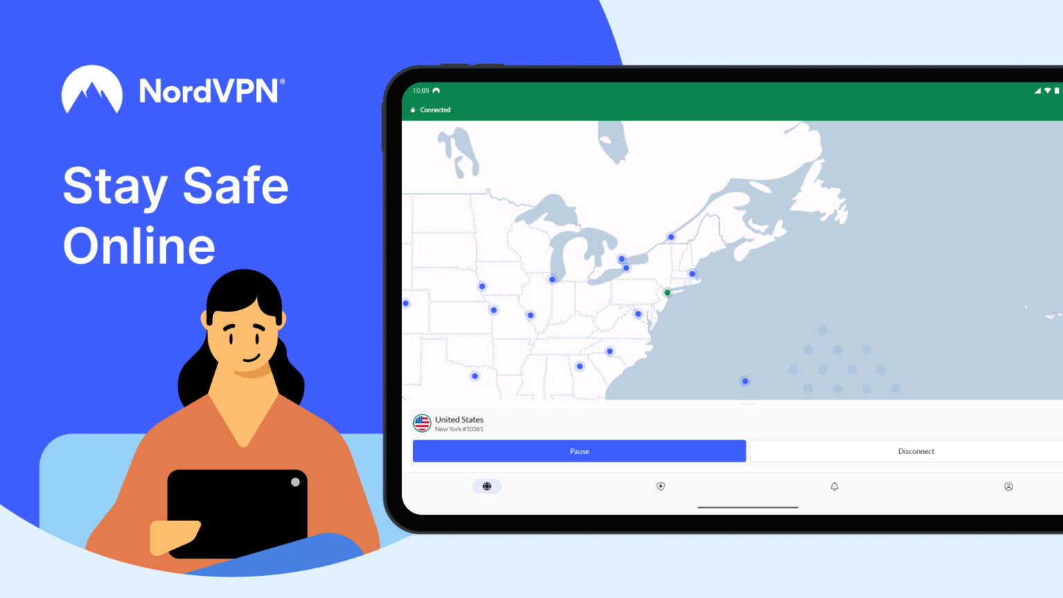 NordVPN: Fastest VPN App for Fire Tablet 8.17.1+amazon (Android 9.0 ...