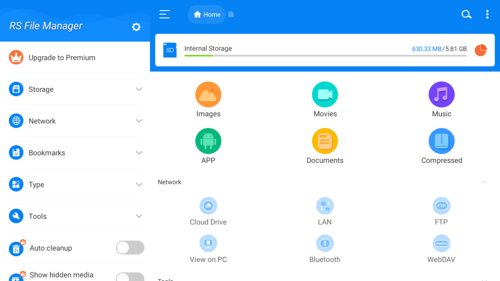 RS File Manager File Explorer (Android TV) 2.1.6.1.tv APK Download by ...