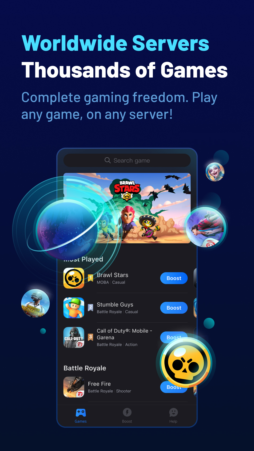 GearUP: Lower Lag Game Booster 3.45.1 APK Download by GearUP Global ...