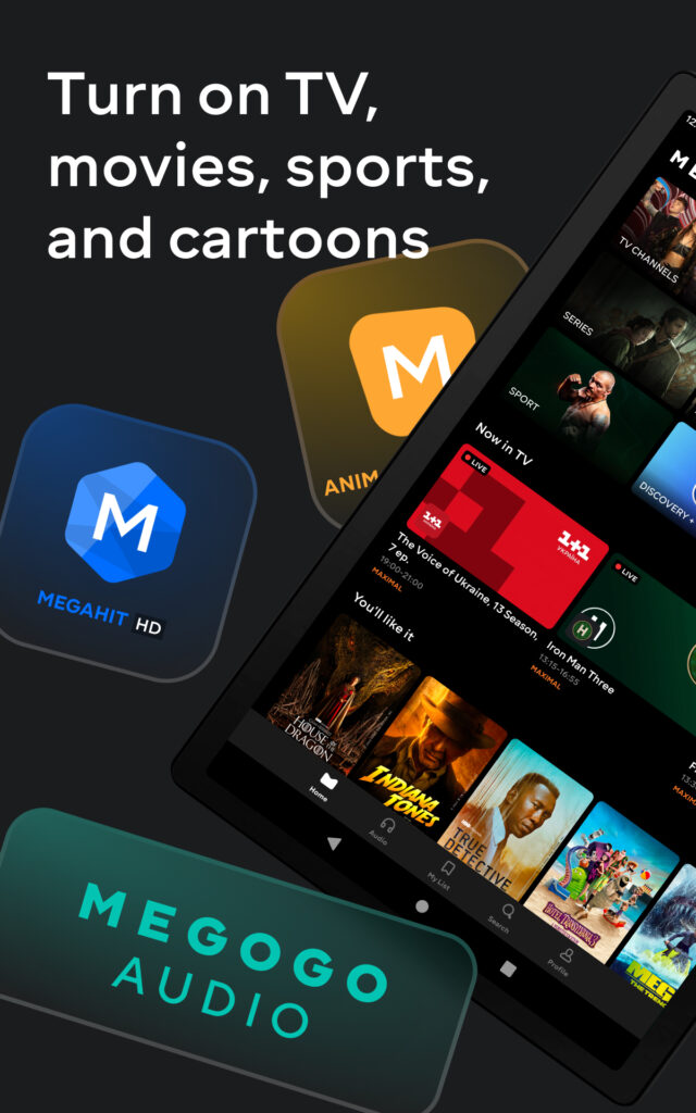 MEGOGO: Live TV & movies 5.8.7 (120-640dpi) (Android 7.0+) APK Download ...