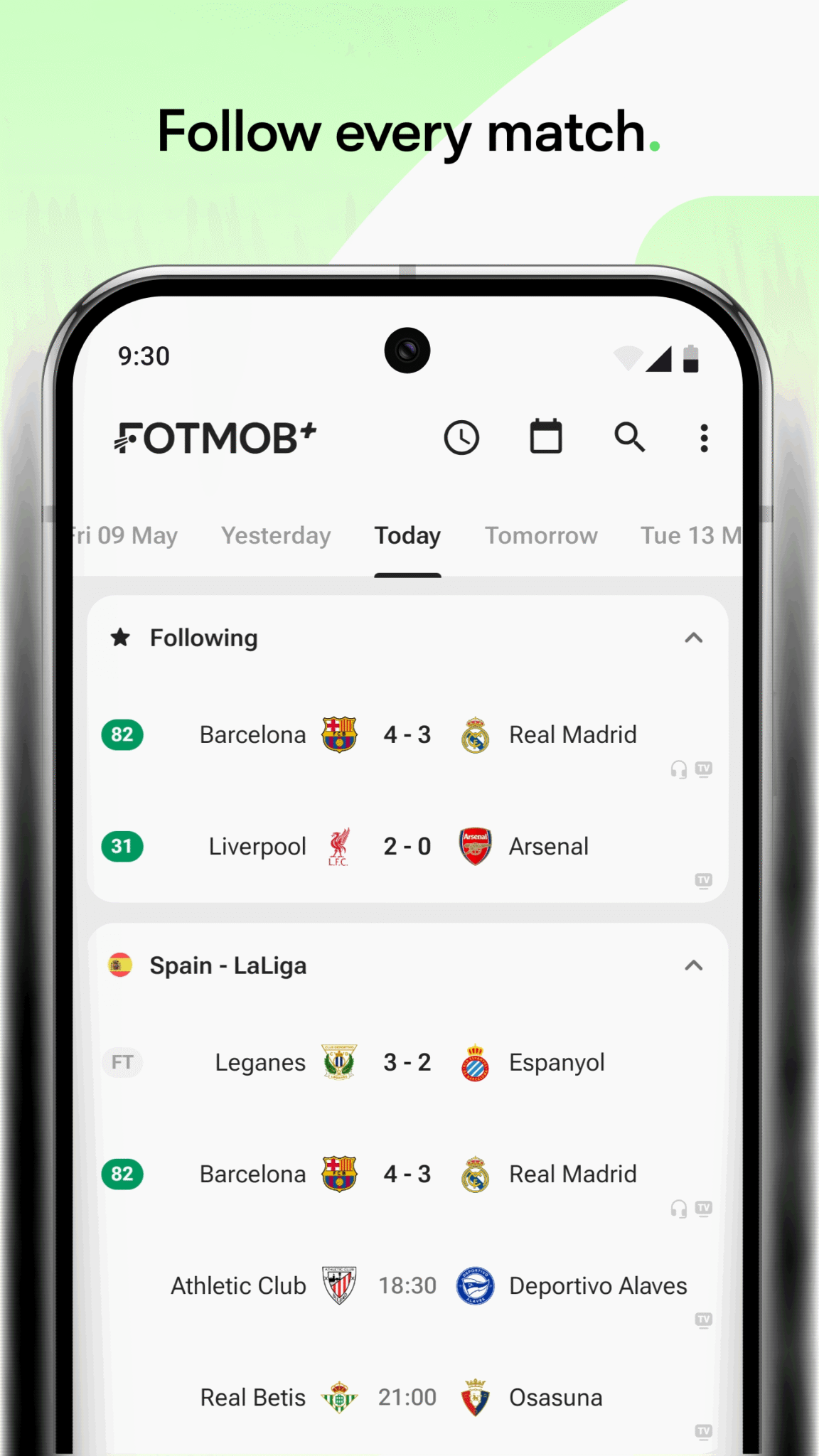 FotMob - Soccer Live Scores 216.14574.20250914 (Android 7.0+) APK Download by FotMob AS - APKMirror