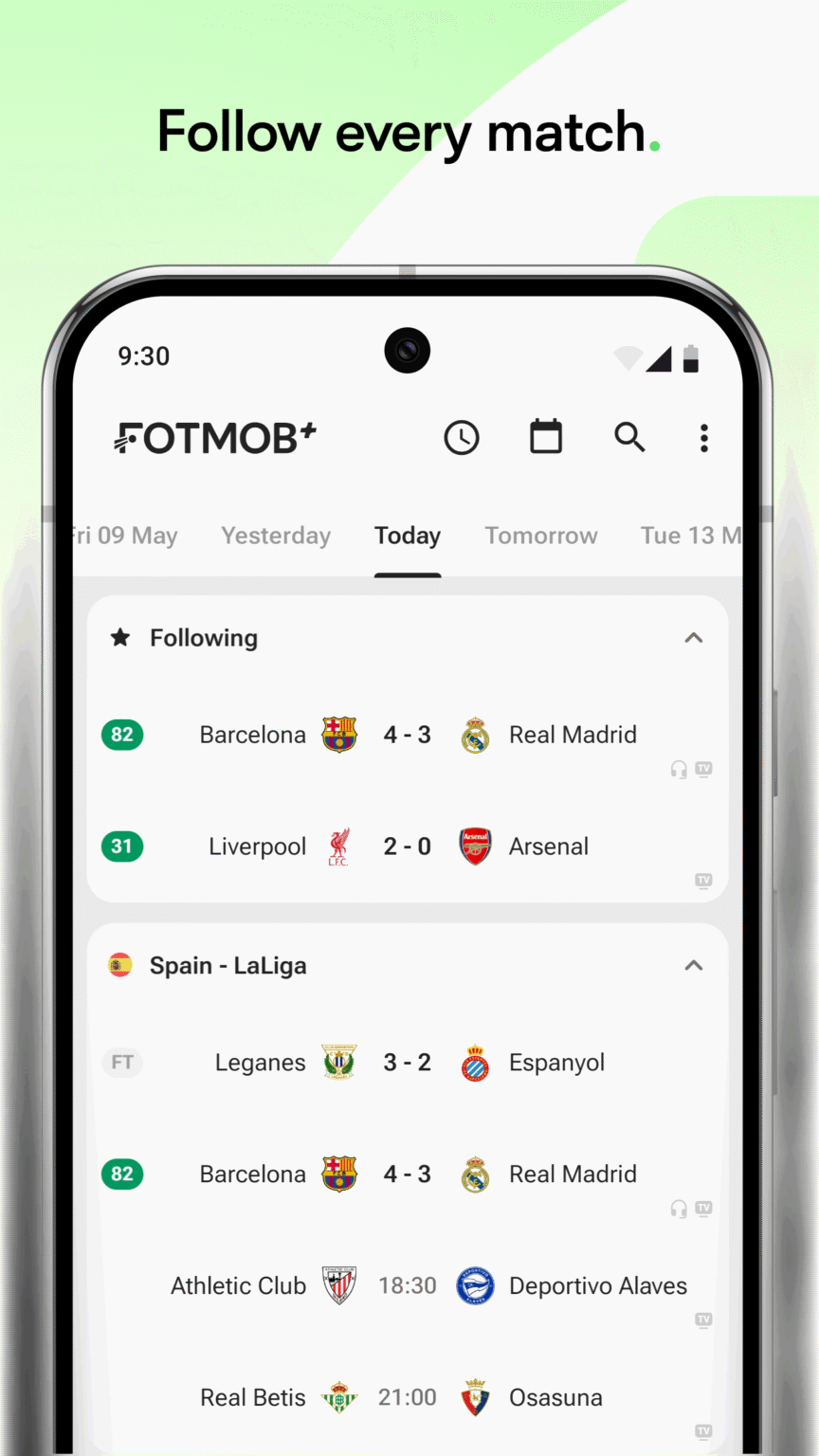 FotMob - Soccer Live Scores 22.3 (noarch) (Android 2.3+) APK Download ...
