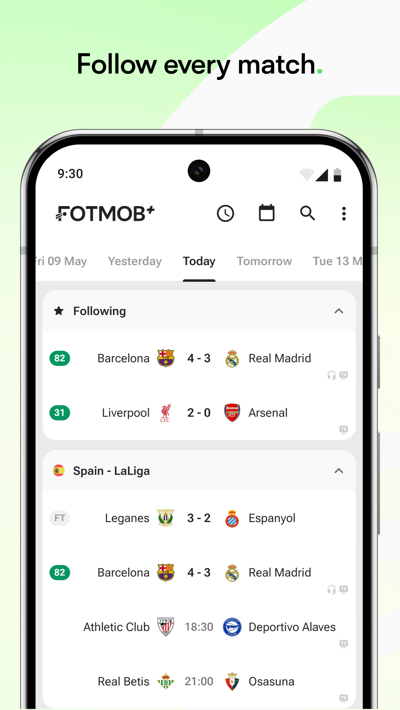 FotMob - Soccer Live Scores (Wear OS) 214.12979.20250804 (arm-v7a) (320dpi) (Android 7.1+) APK ...