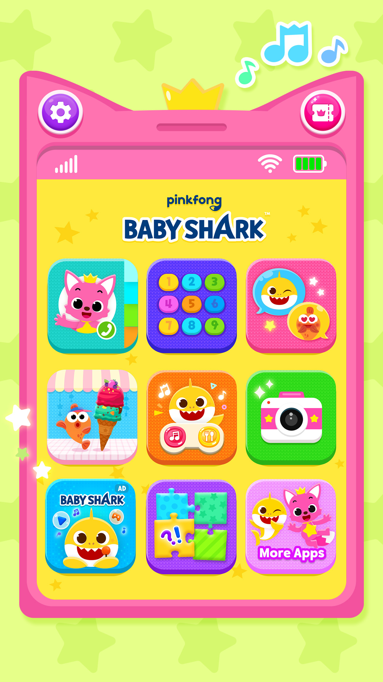 Pinkfong Baby Shark Phone Game 26.53 (arm64-v8a + arm-v7a) (Android 5.0+) APK Download by The ...