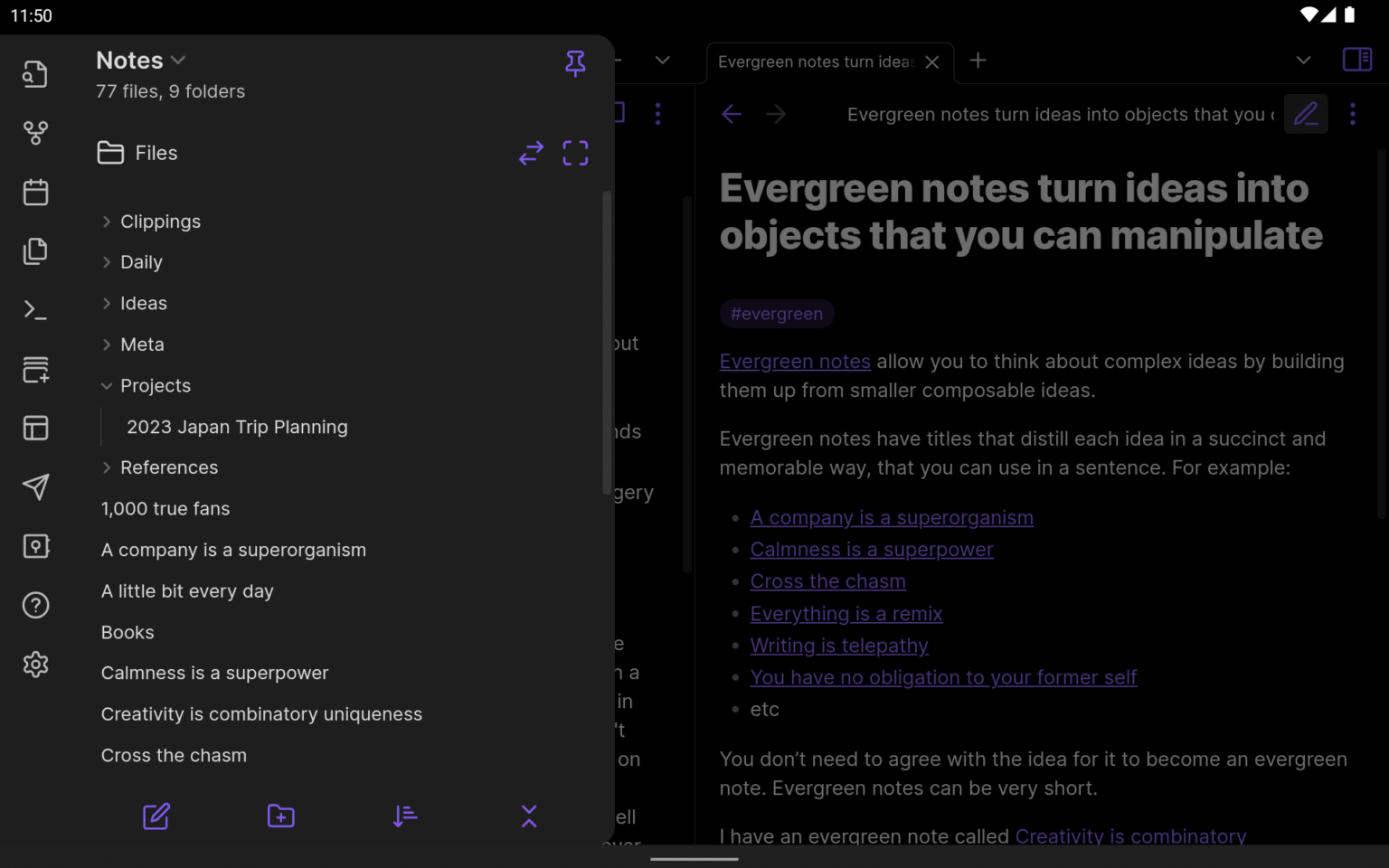 Obsidian 1.11.5 APK Download by Dynalist Inc. - APKMirror
