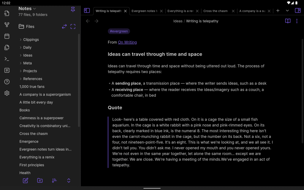 Obsidian 1.9.14 (120-640dpi) (Android 5.1+) APK Download by Dynalist ...