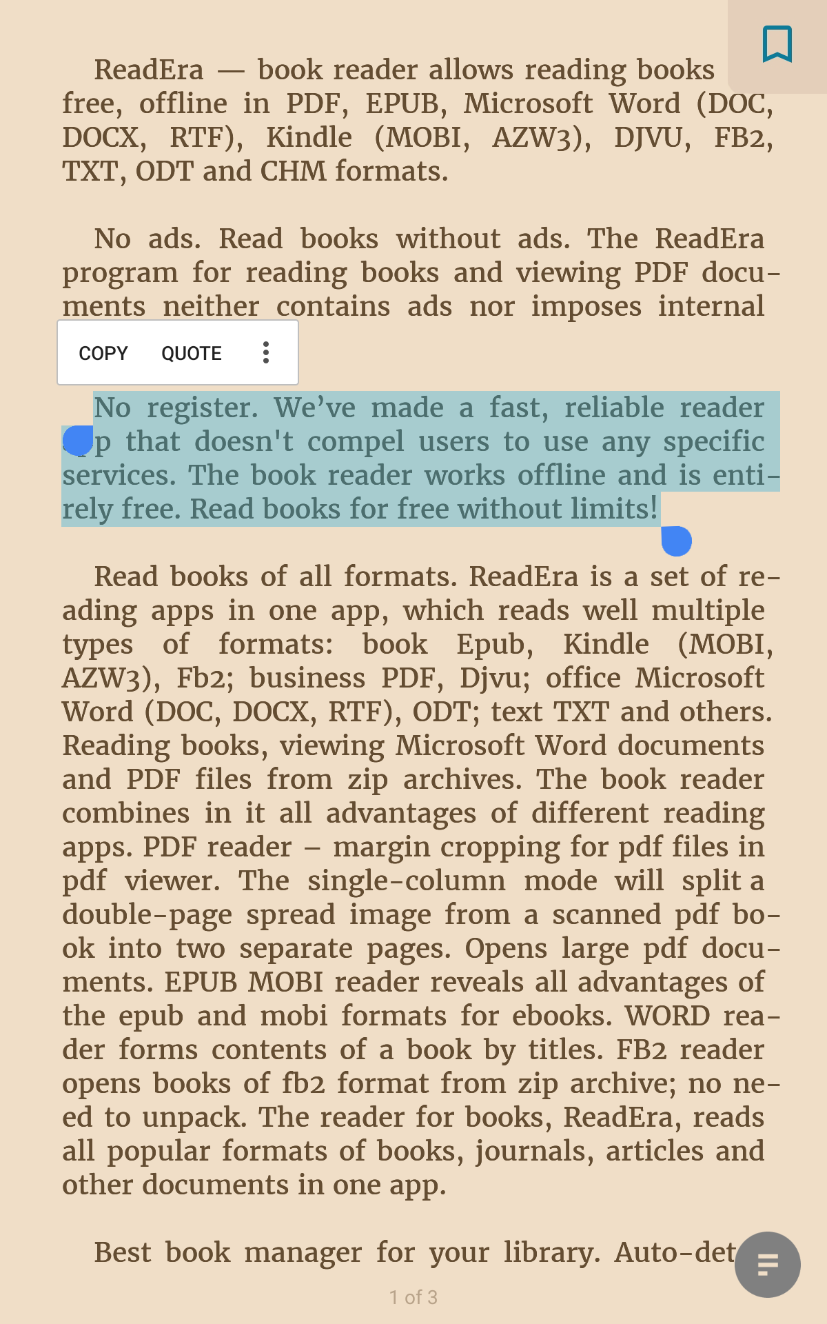 ReadEra – book reader pdf epub 24.12.20+2070 (arm-v7a) (nodpi) APK ...