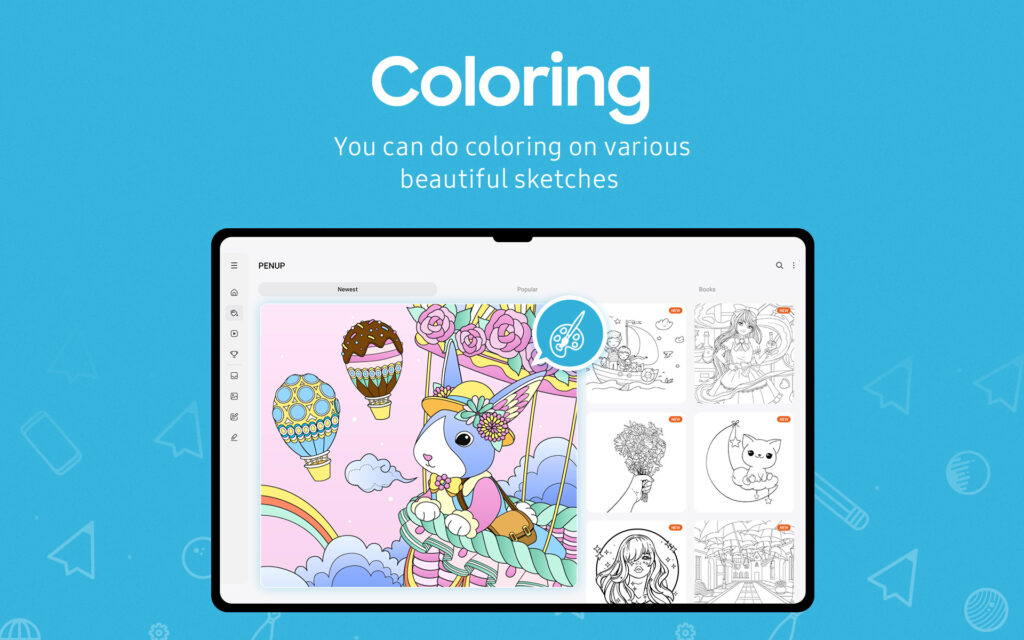 PENUP – Drawing-sharing SNS 3.9.21.76 APK Download by Samsung ...