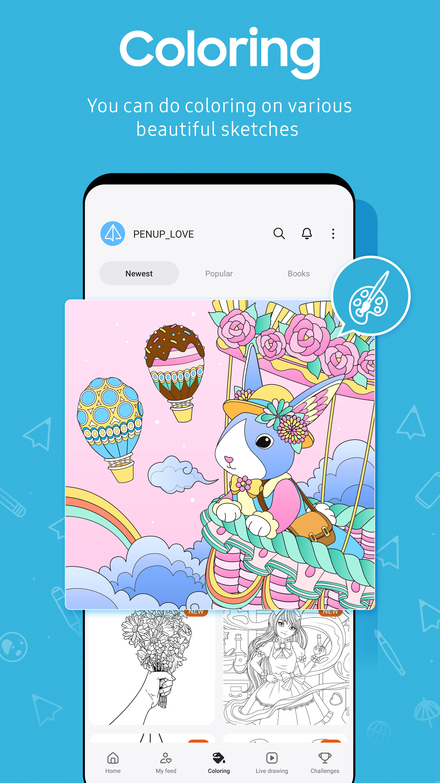 Download PENUP – Drawing-sharing SNS APKs for Android - APKMirror