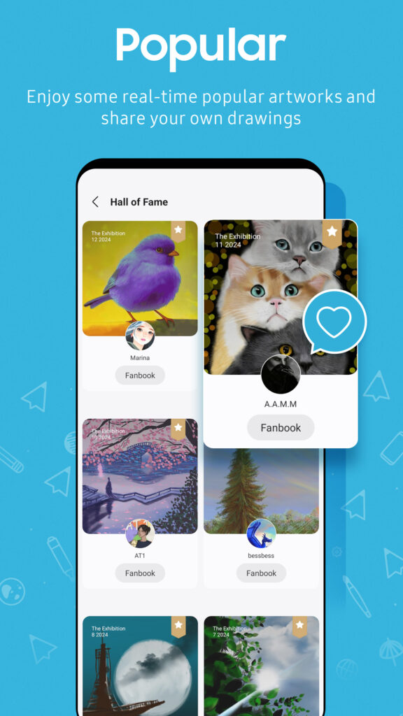 PENUP – Drawing-sharing SNS 3.9.20.18 APK Download by Samsung ...
