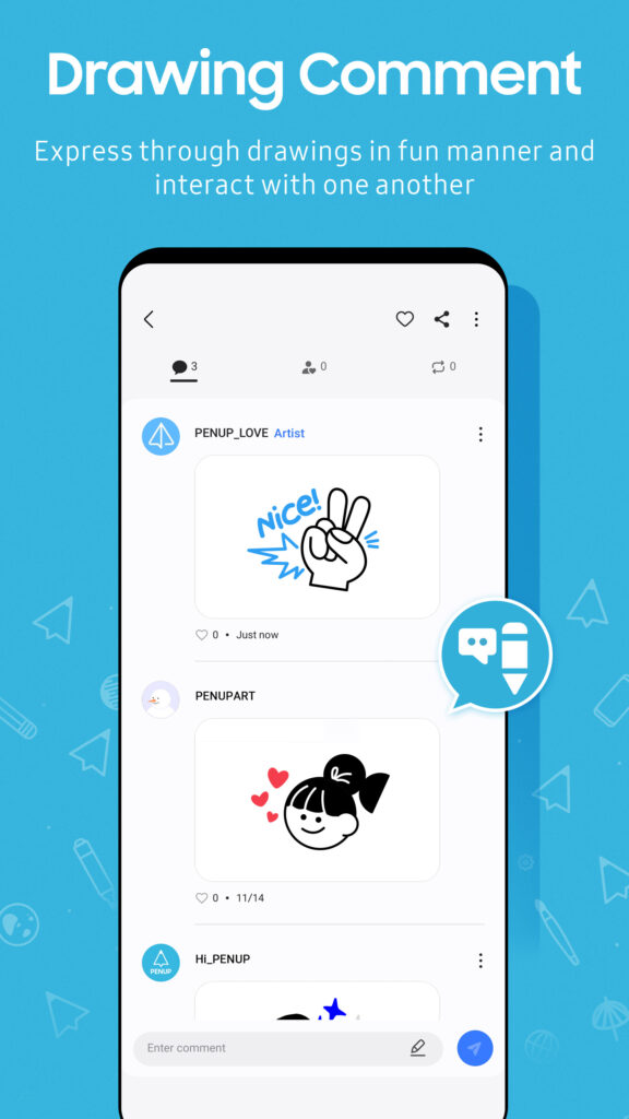 Download PENUP – Drawing-sharing SNS APKs for Android - APKMirror