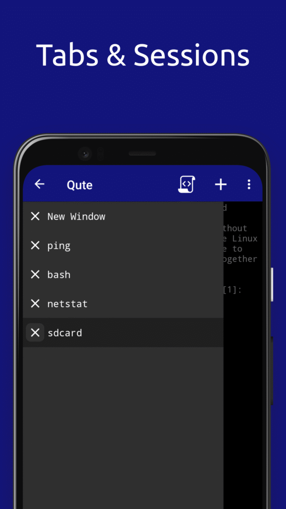 Qute: Terminal Emulator 4.16 APK Download by BlindZone - APKMirror