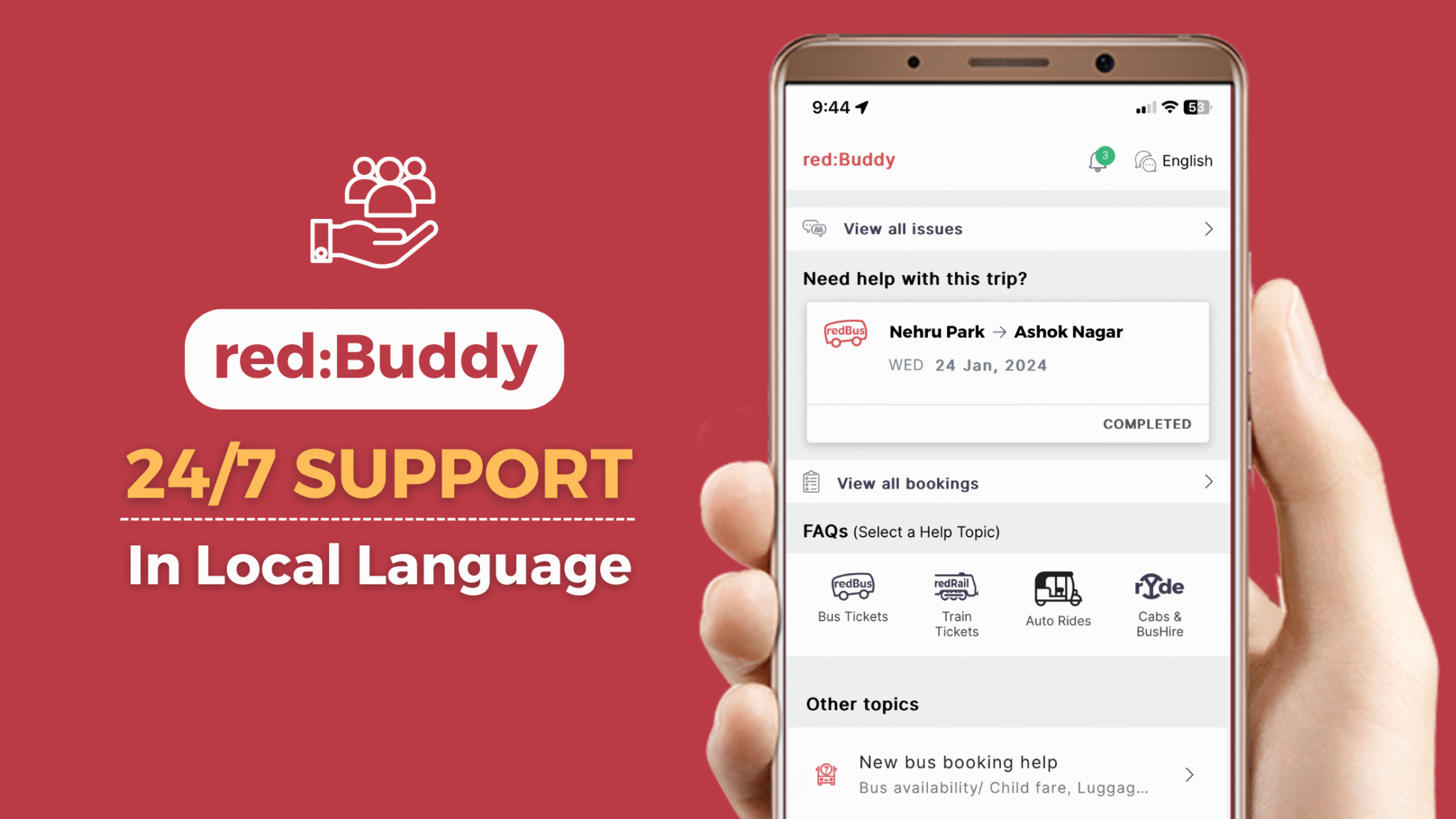 redBus Book Bus, Train Tickets 81.9.5 APK Download by redBus - Bus ...