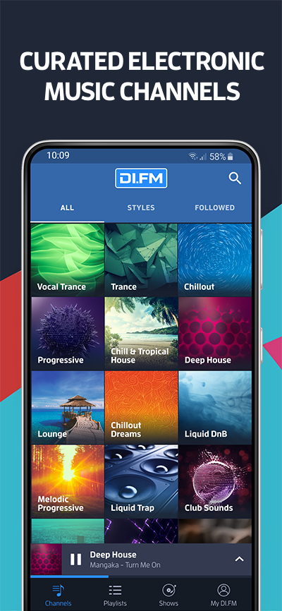Download DI.FM: Electronic Music Radio APKs for Android - APKMirror