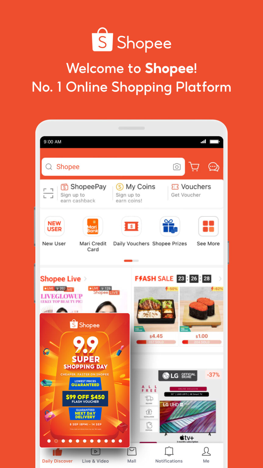 Shopee 9.9 Super Shopping Day 3.36.20 APK Download by Shopee - APKMirror