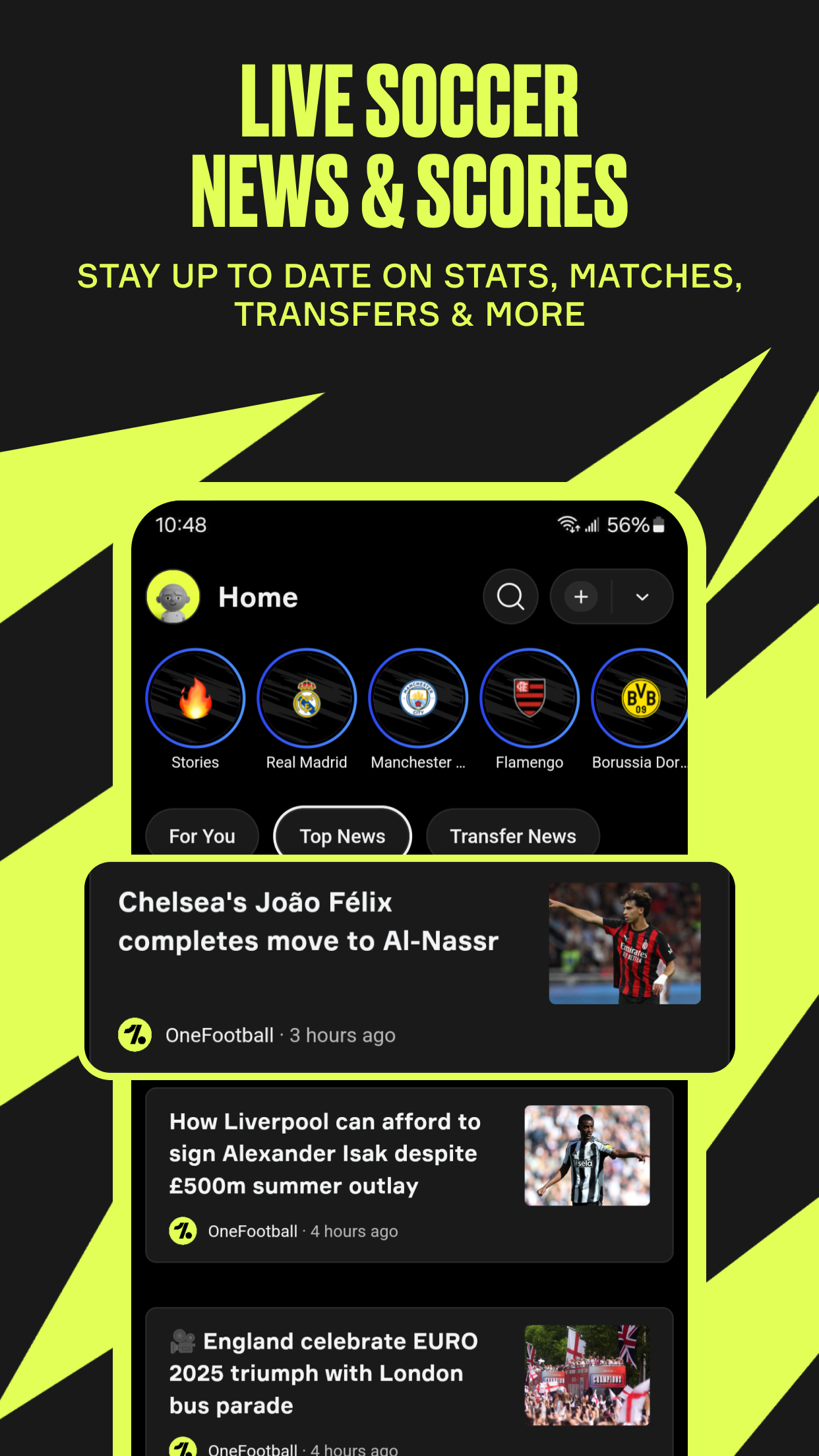 Download OneFootball: All Soccer Scores APKs for Android - APKMirror