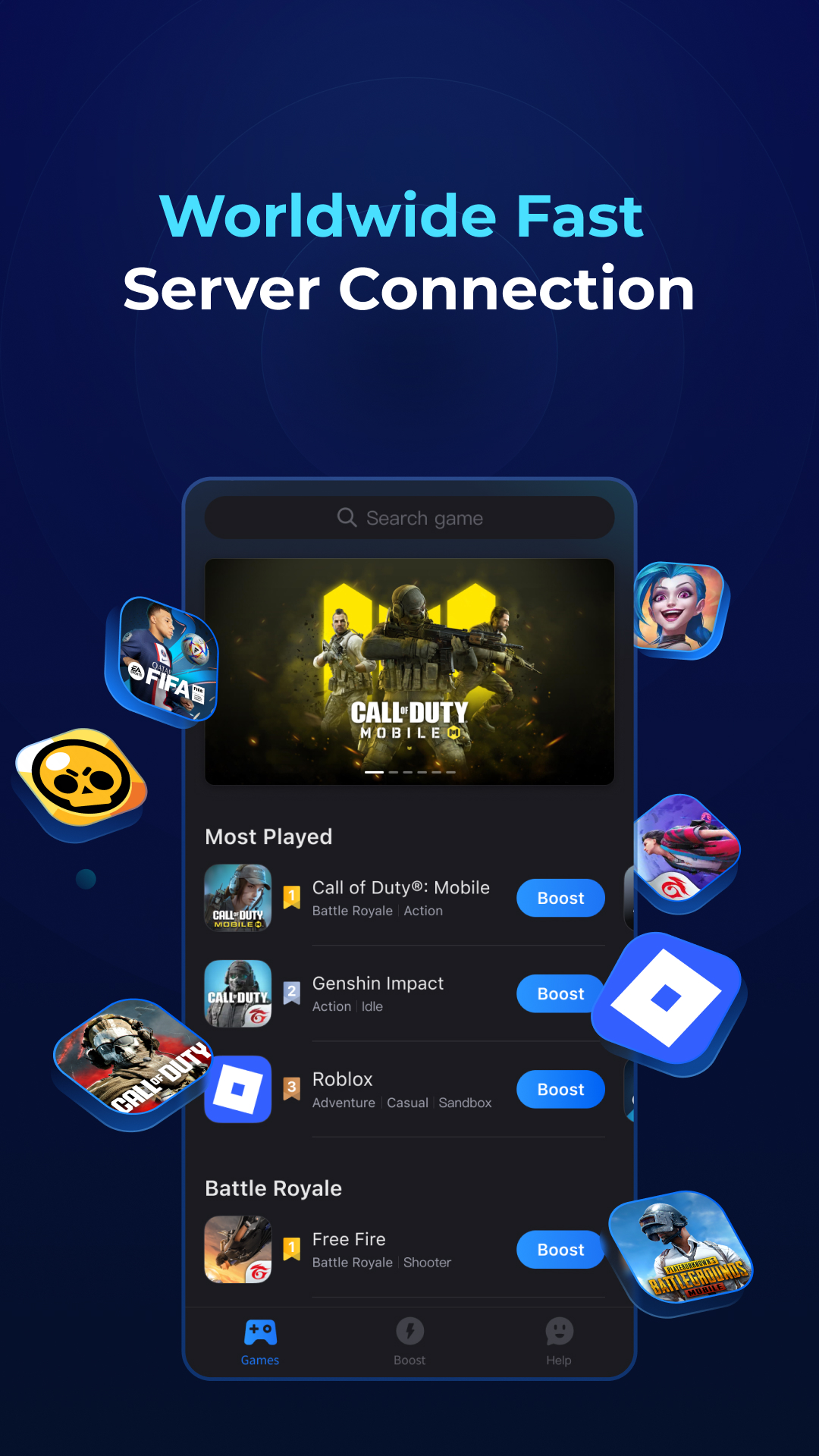 Download GearUP: Lower Lag Game Booster APKs for Android - APKMirror