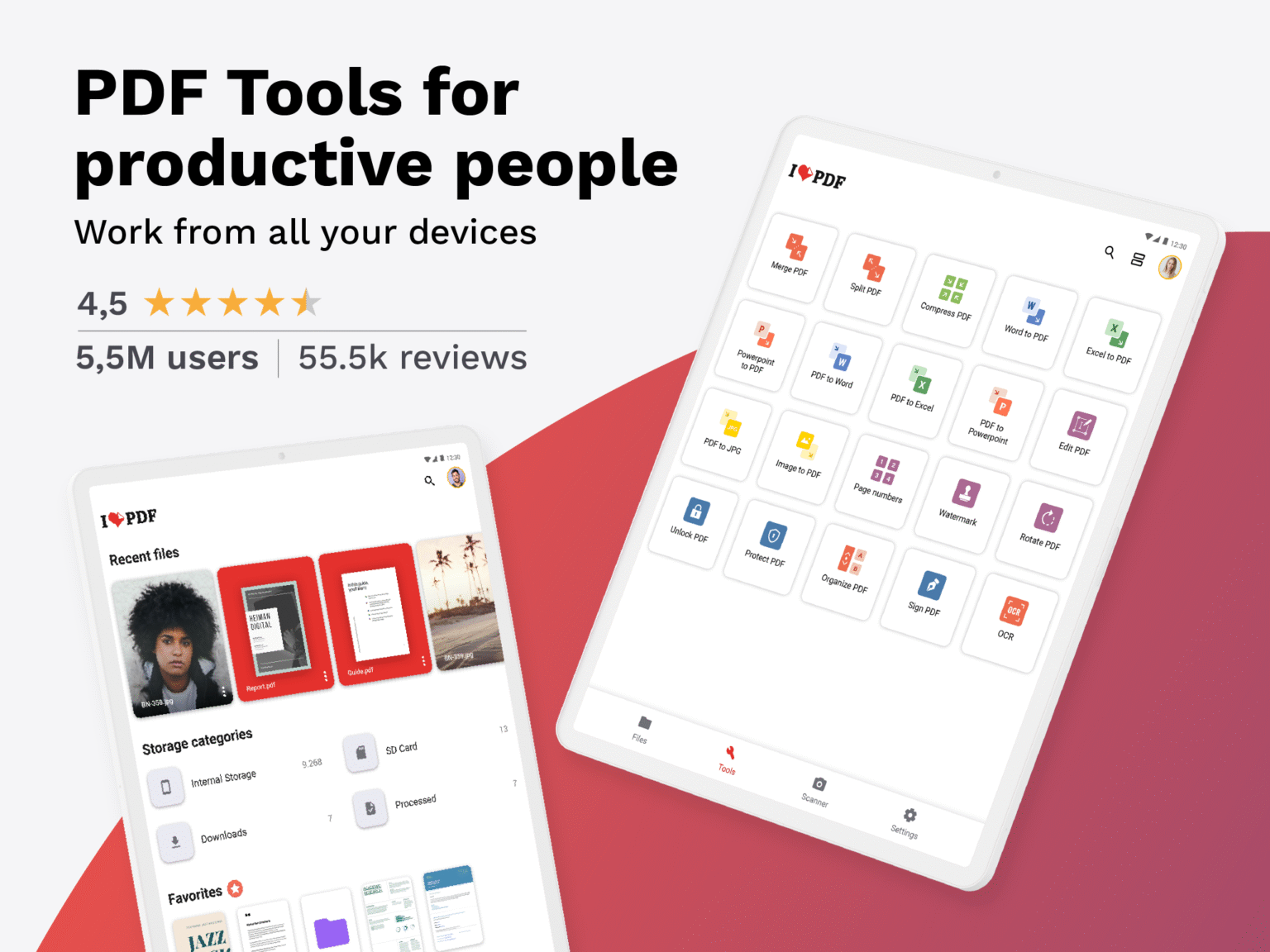 iLovePDF: PDF Editor & Scanner 3.11.4 (120-640dpi) APK Download by iLovePDF - APKMirror