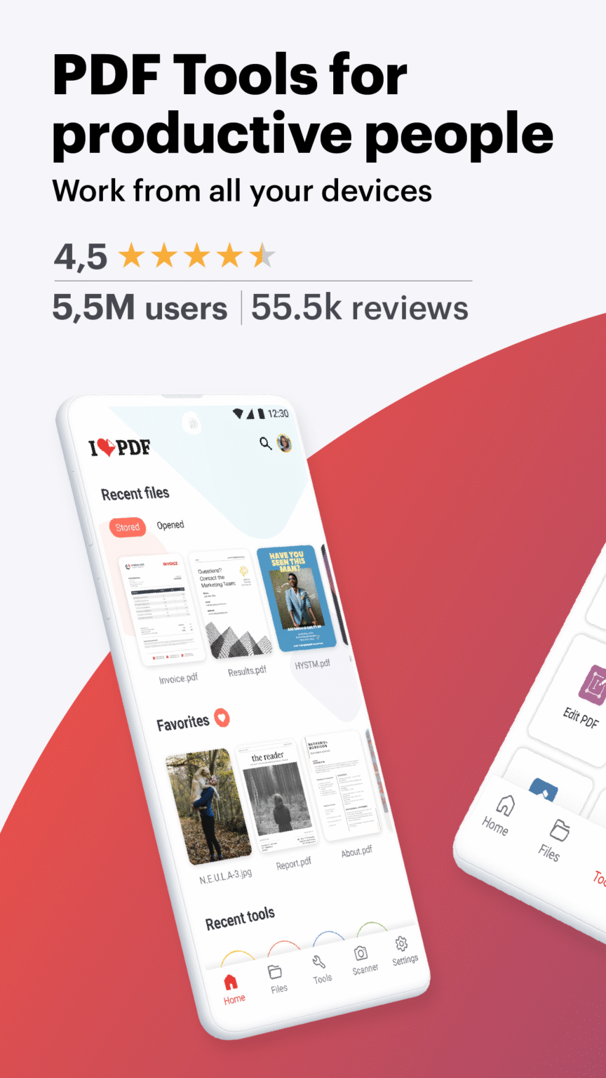 iLovePDF: PDF Editor & Scanner 3.11.4 (120-640dpi) APK Download by iLovePDF - APKMirror