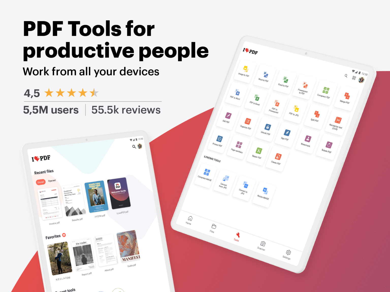 iLovePDF: PDF Editor & Scanner 3.11.4 (120-640dpi) APK Download by iLovePDF - APKMirror