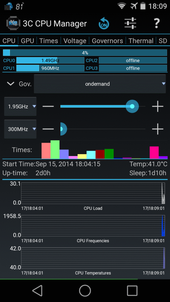 3C CPU Manager (root) 4.9.4 APK Download by 3c - APKMirror