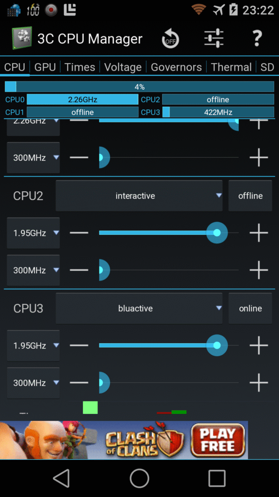 3C CPU Manager (root) 4.9.7 APK Download by 3c - APKMirror