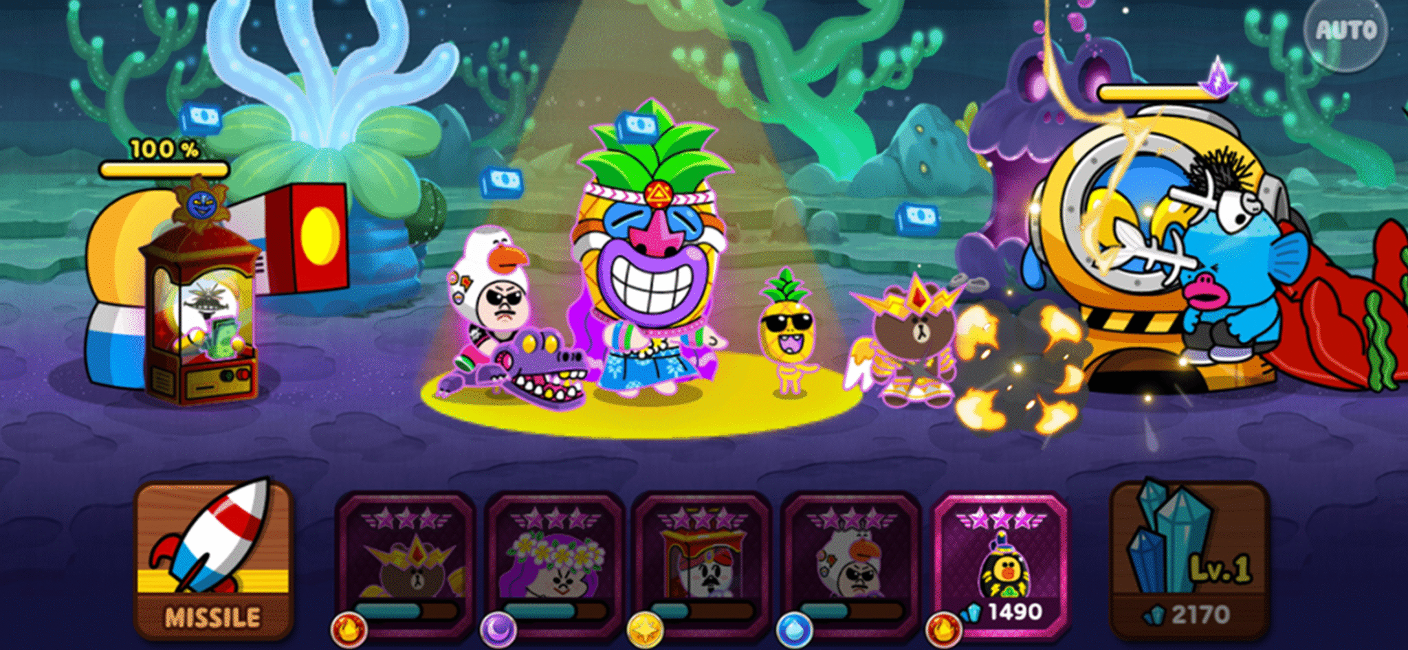 LINE Rangers: Brown-Cony Wars! 11.6.0 (arm64-v8a + arm-v7a) (120-640dpi ...