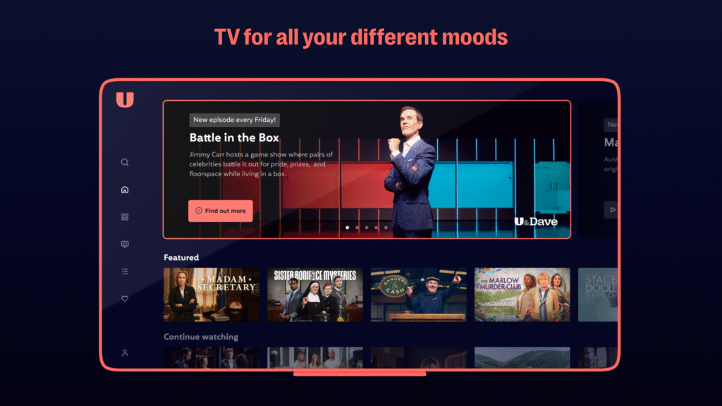 U: TV Player Stream on Demand (Android TV) 3.3.5 APK Download by UKTV Media Ltd - APKMirror