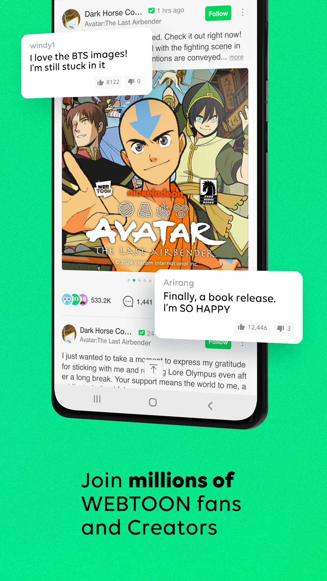 WEBTOON: Manga, Comics, Manhwa 3.7.1 (arm64-v8a + arm-v7a) (Android 8.0 ...