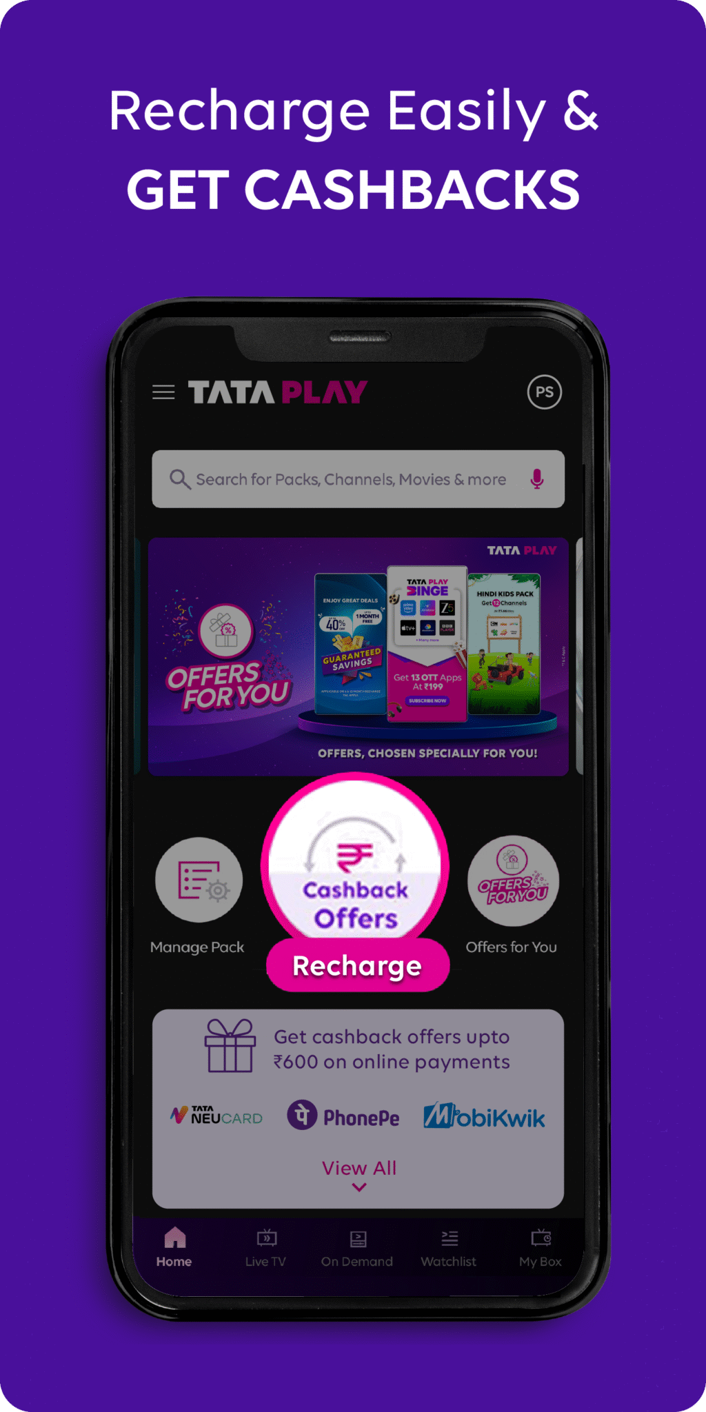 Tata Play - Live TV & DTH Pack 18.8 APK Download by TataPlay - APKMirror