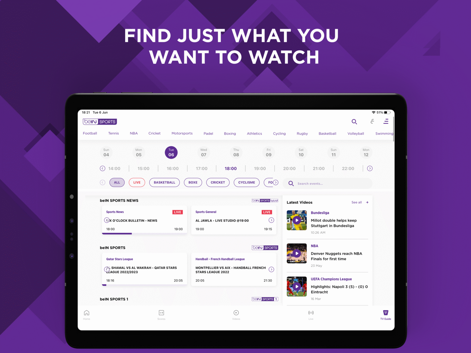 beIN SPORTS 6.1.0 (120-640dpi) APK Download by beIN MEDIA GROUP - APKMirror