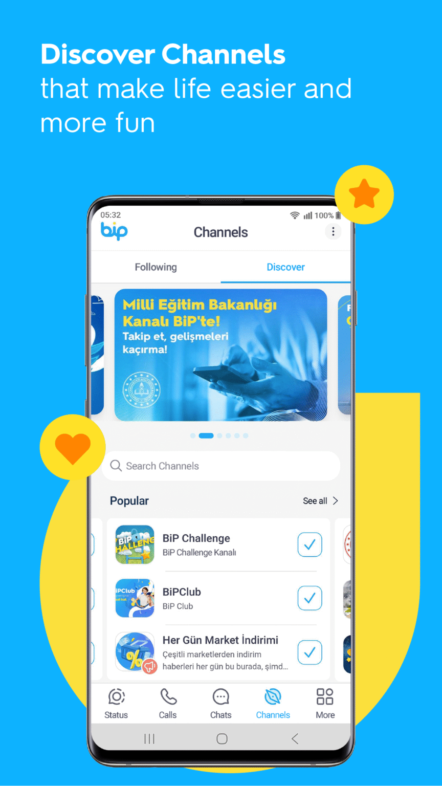 BiP - Messenger, Video Call 4.4.43-HEAD (120-640dpi) (Android 7.0+) APK ...