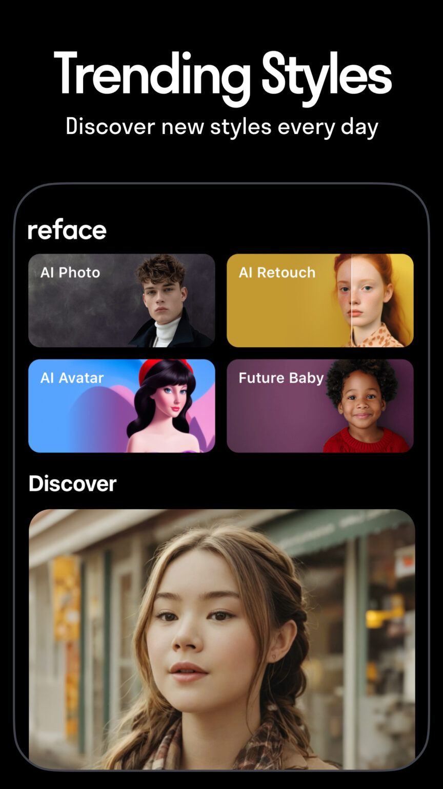 Reface: Face Swap AI Photo App 3.56.0 (nodpi) (Android 7.0+) APK ...