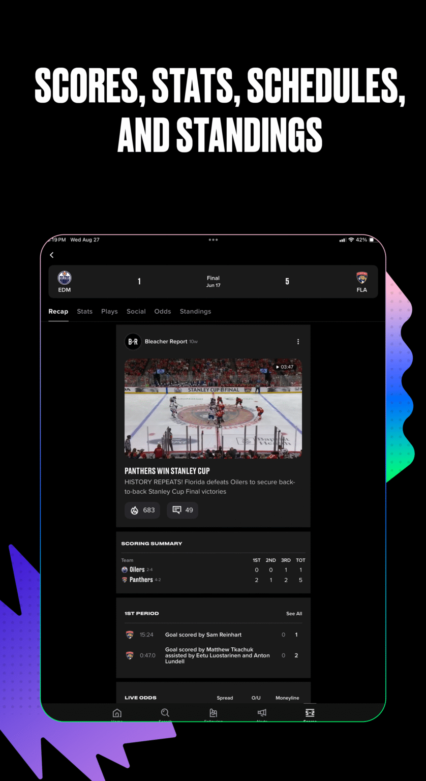Bleacher Report: Sports News 10.22.0.63 (120-640dpi) (Android 9.0+) APK ...