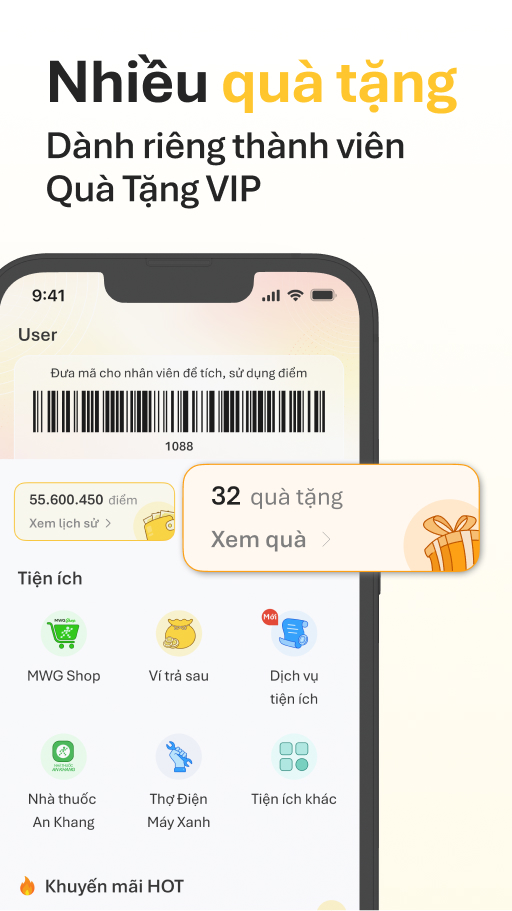 Quà Tặng VIP 2.0.5 APK Download by THE GIOI DI DONG INFORMATION ...