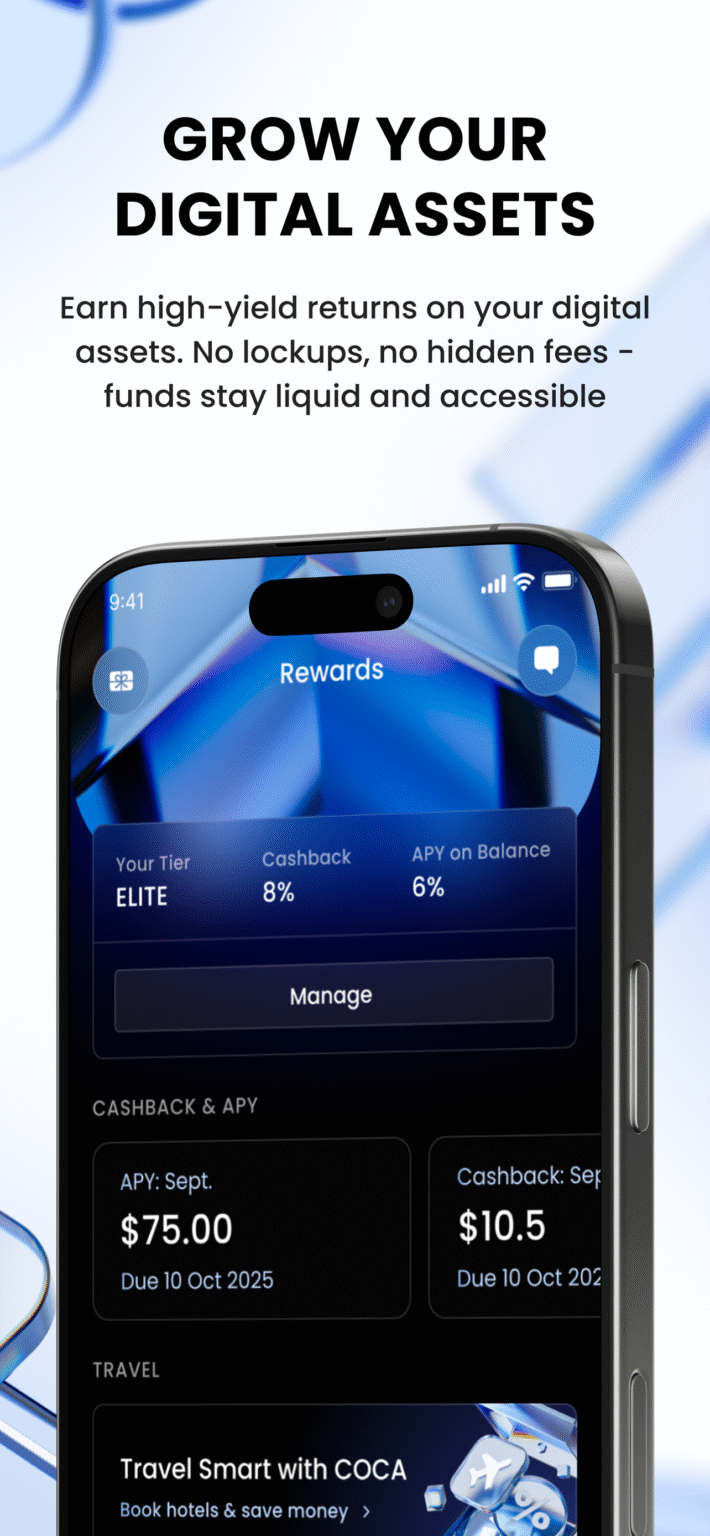 COCA: Crypto Card & Wallet 2.5.4 APK Download by CCA LABS - APKMirror