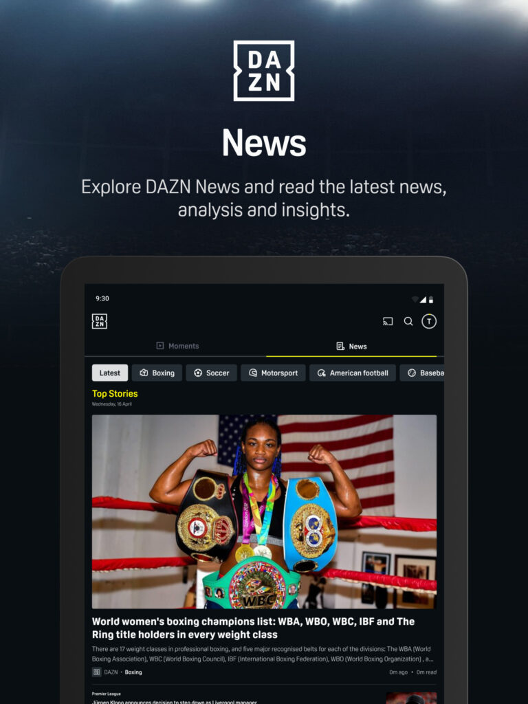 Download DAZN - Watch Live Sports APKs for Android - APKMirror